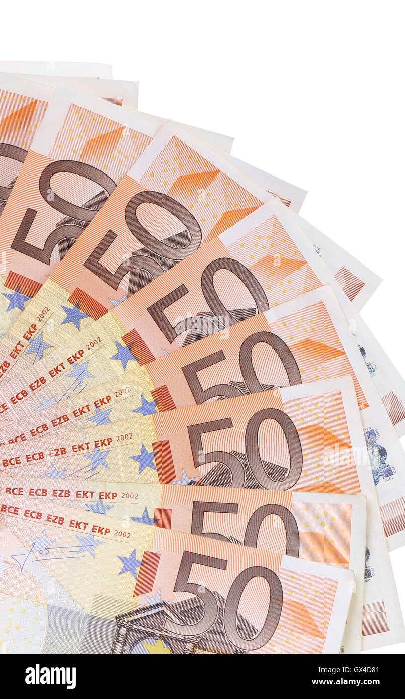 50 notes fan hi-res stock photography and images - Alamy