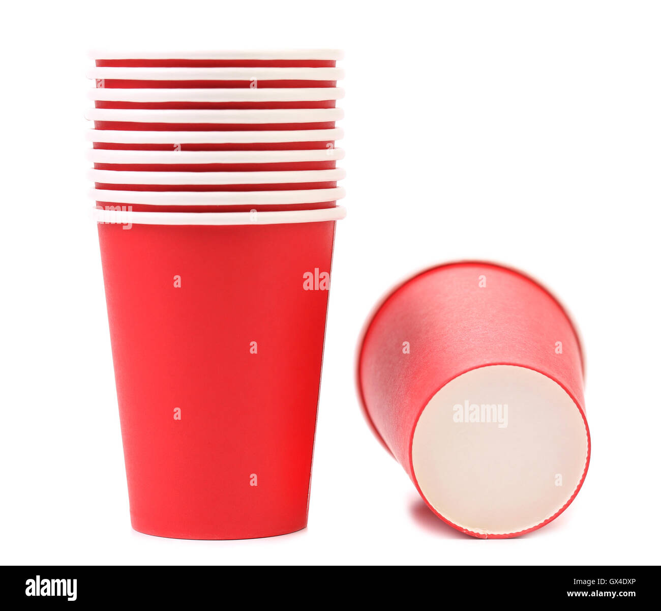 Colorful paper coffee cup Stock Photo - Alamy