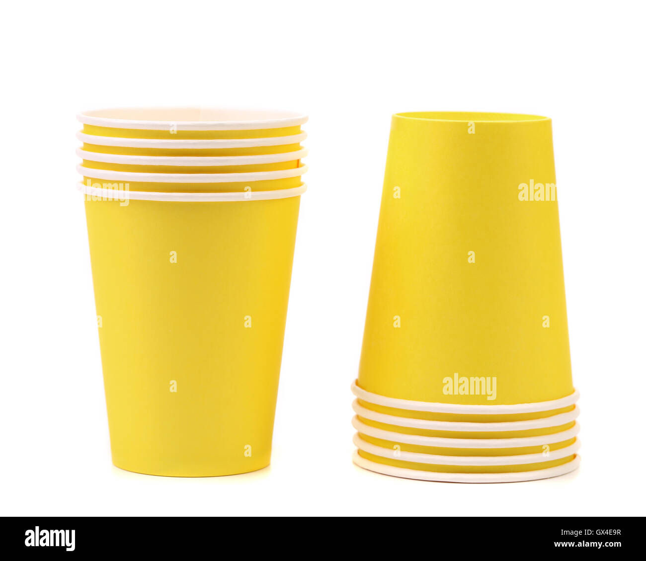 Colorful paper coffee cup Stock Photo - Alamy