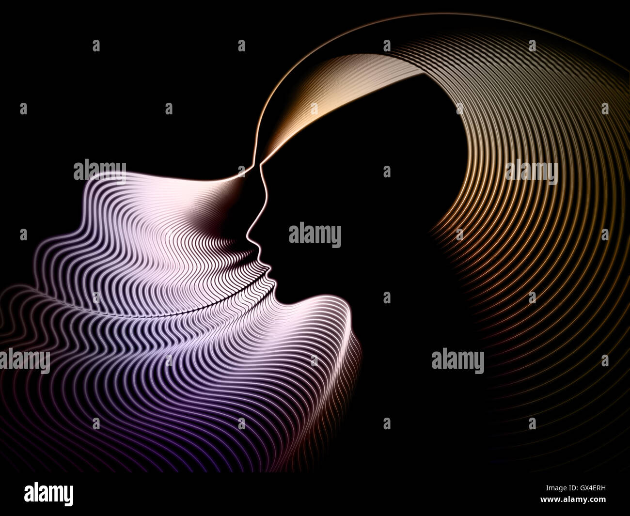 The Growing Soul Geometry Stock Photo - Alamy