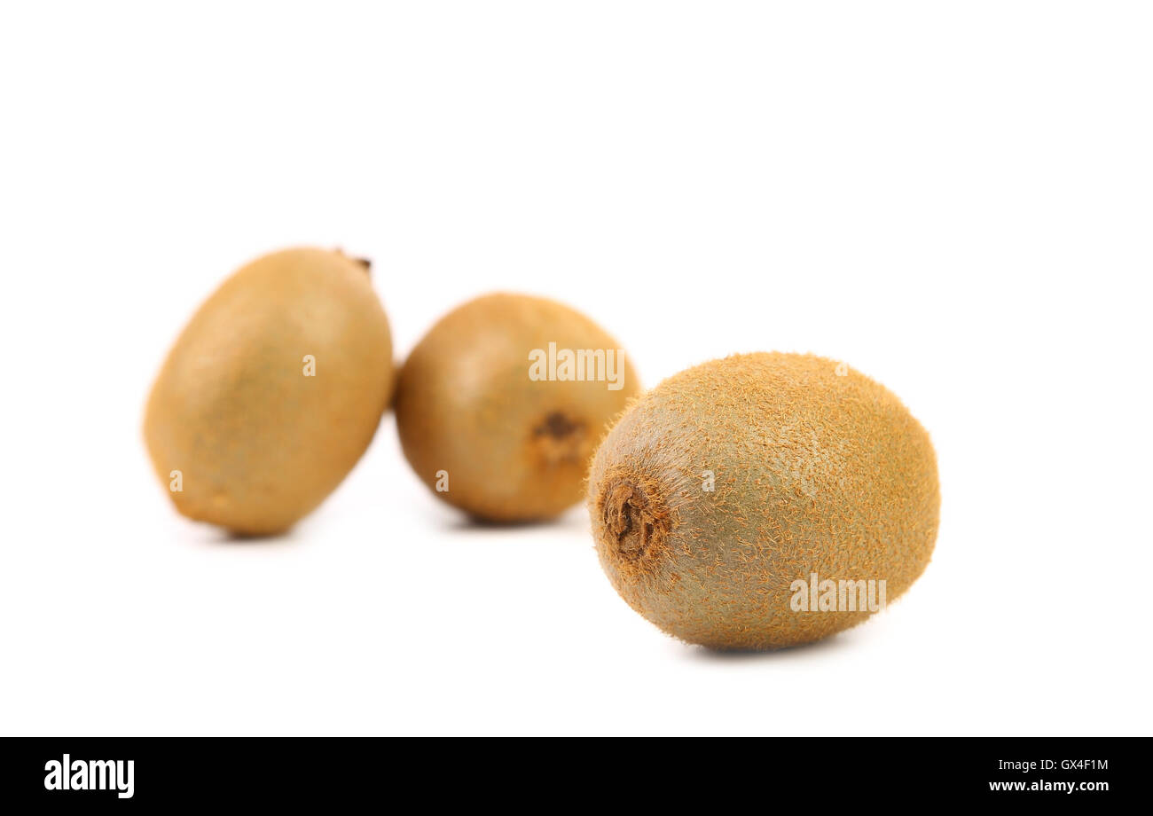 Three fresh kiwi Stock Photo - Alamy