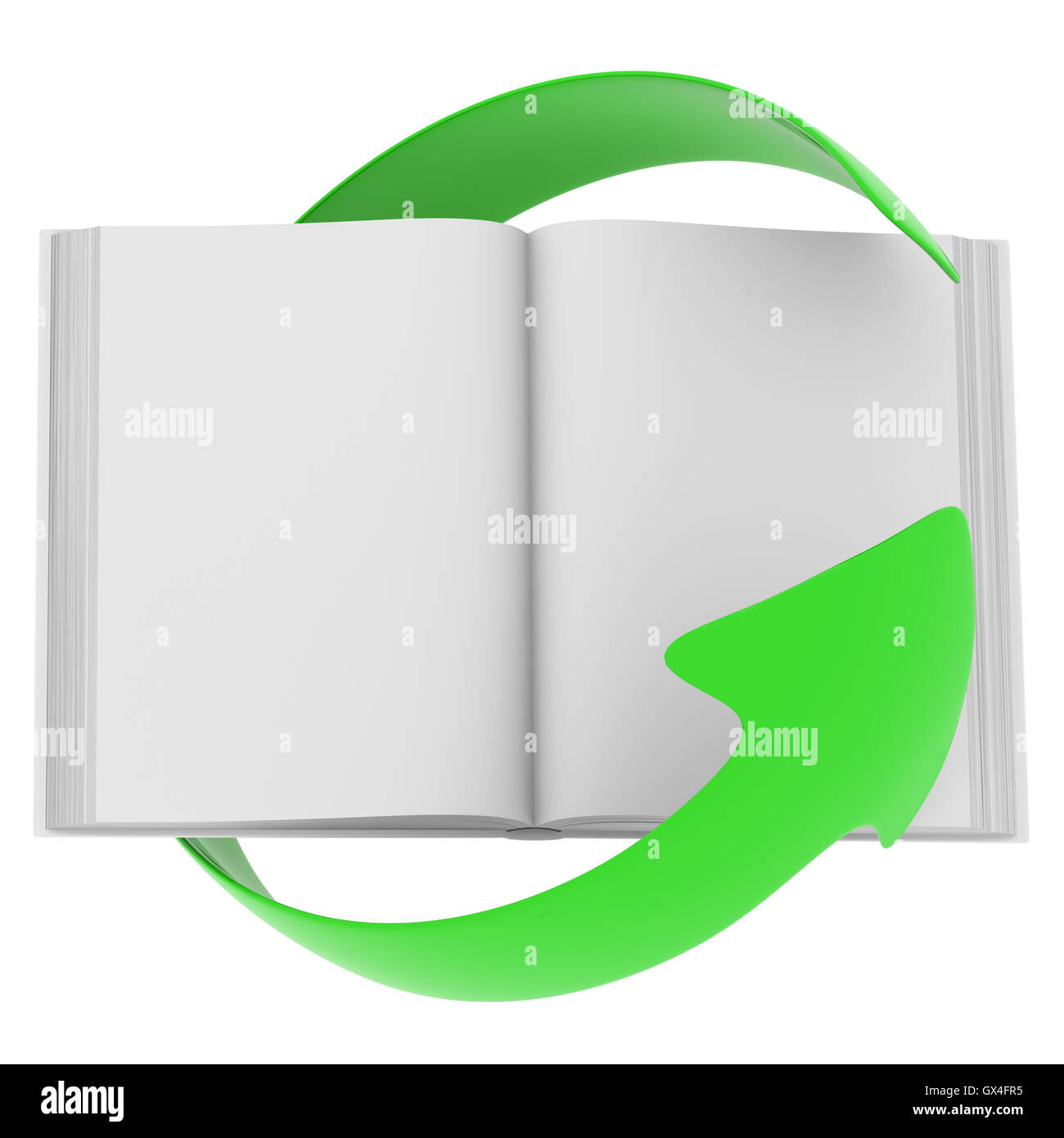 Turn to open turn arrow Cut Out Stock Images & Pictures - Alamy