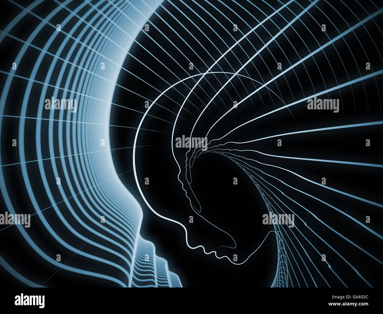 Soul Geometry Metaphor Stock Photo - Alamy