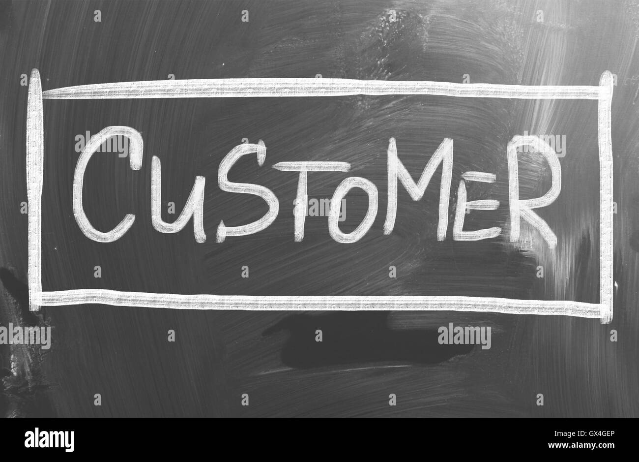 Customer satisfaction Black and White Stock Photos & Images - Alamy