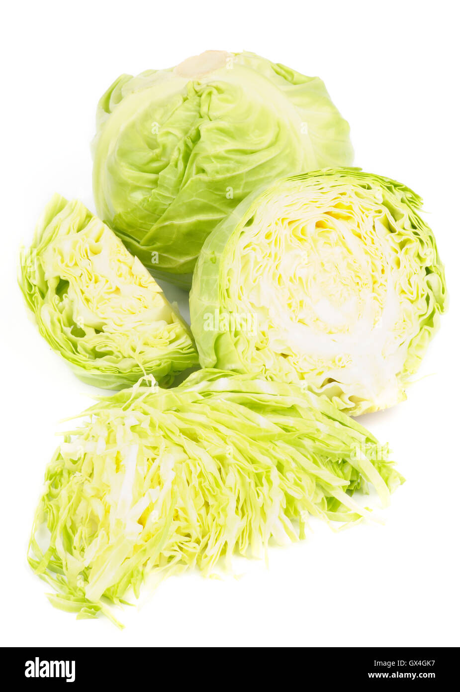 Cabbage circle Cut Out Stock Images & Pictures - Alamy
