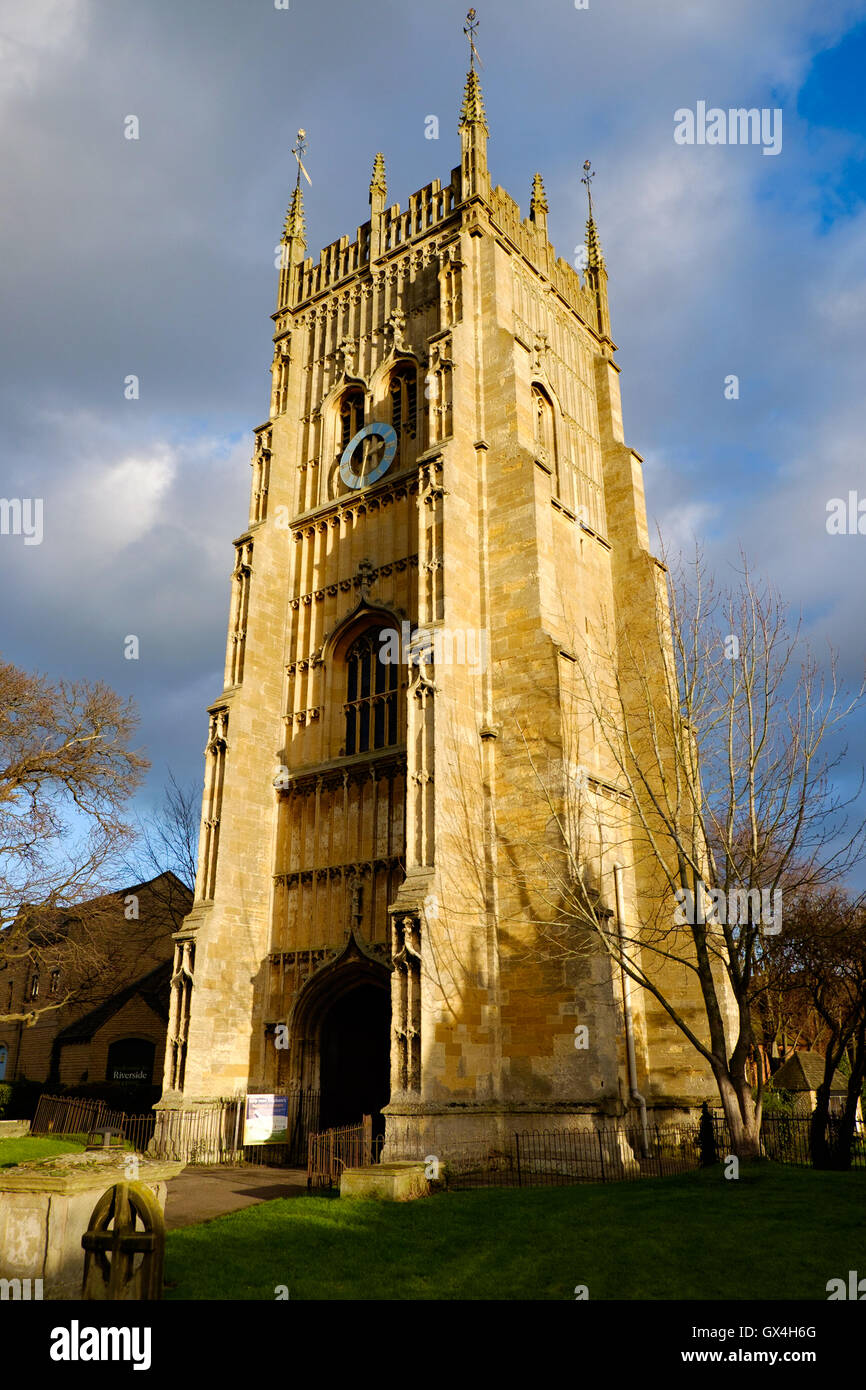 All Saints Church in Evesham, England Stock Photo - Alamy
