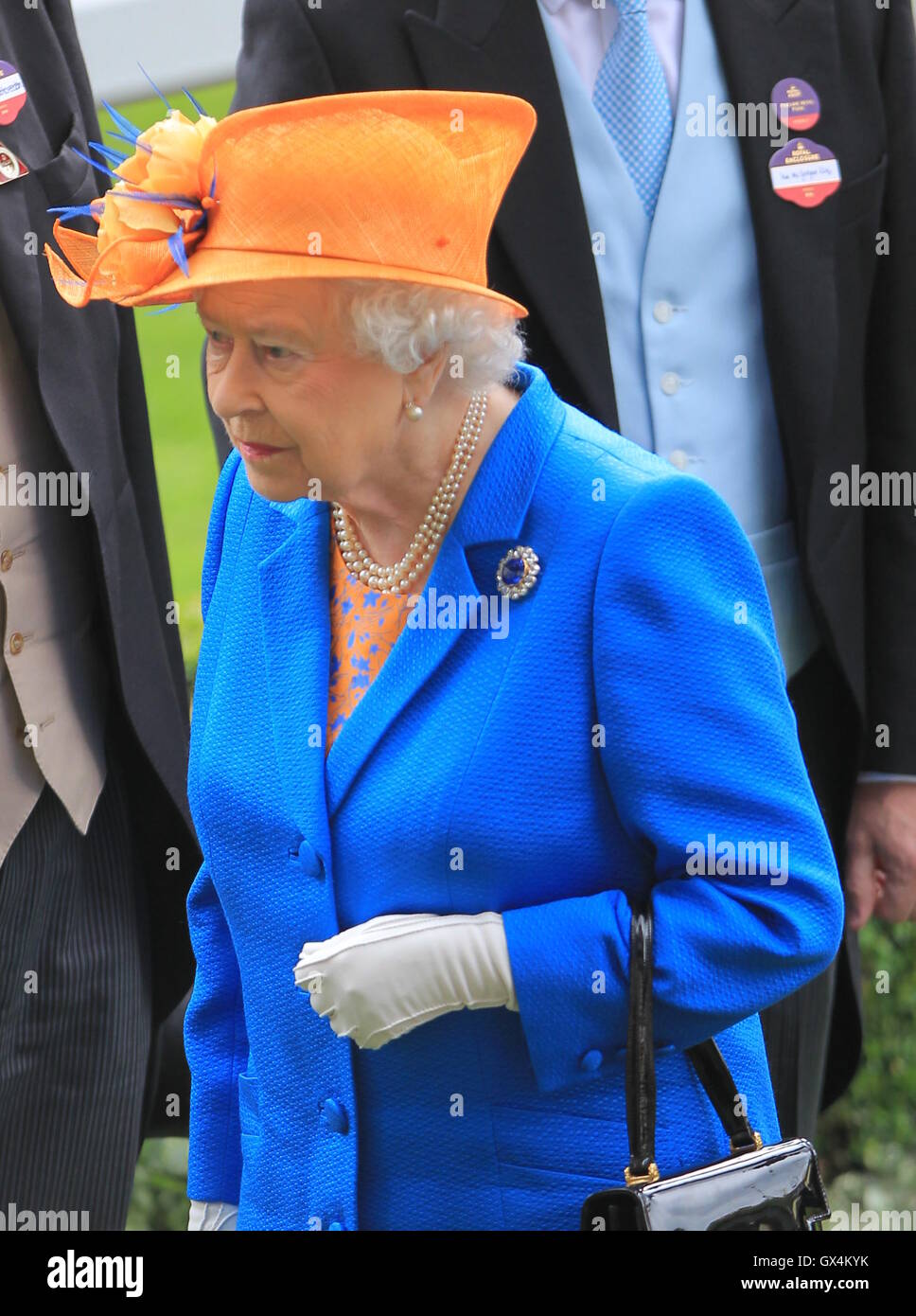 Royal Ascot held at Ascot Racecourse - Day 3 Featuring: Queen Elizabeth ...