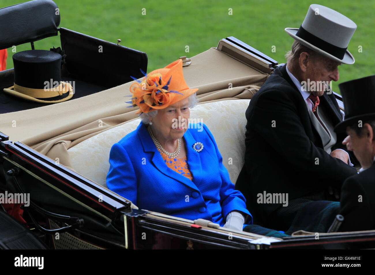 Royal Ascot held at Ascot Racecourse - Day 3 Featuring: Queen Elizabeth ...