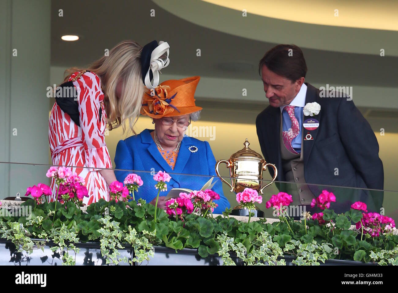 Royal Ascot held at Ascot Racecourse - Day 3 Featuring: Queen Elizabeth ...