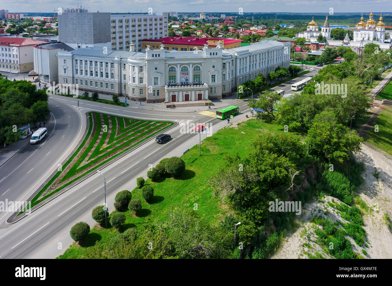 Tyumen architectural and construction university Stock Photo - Alamy