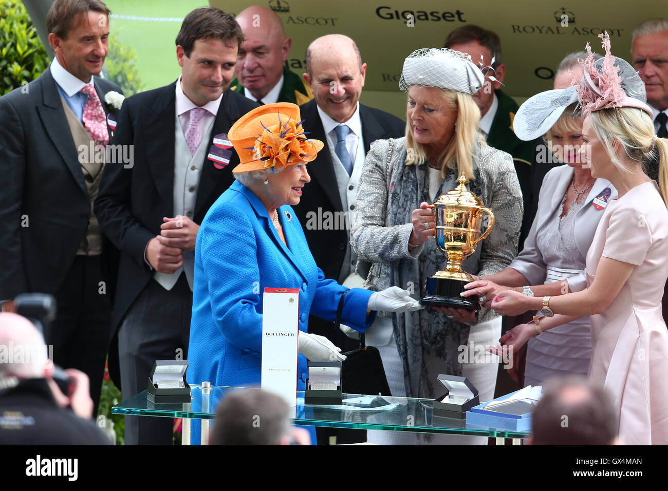 Royal Ascot held at Ascot Racecourse - Day 3 Featuring: Queen Elizabeth ...