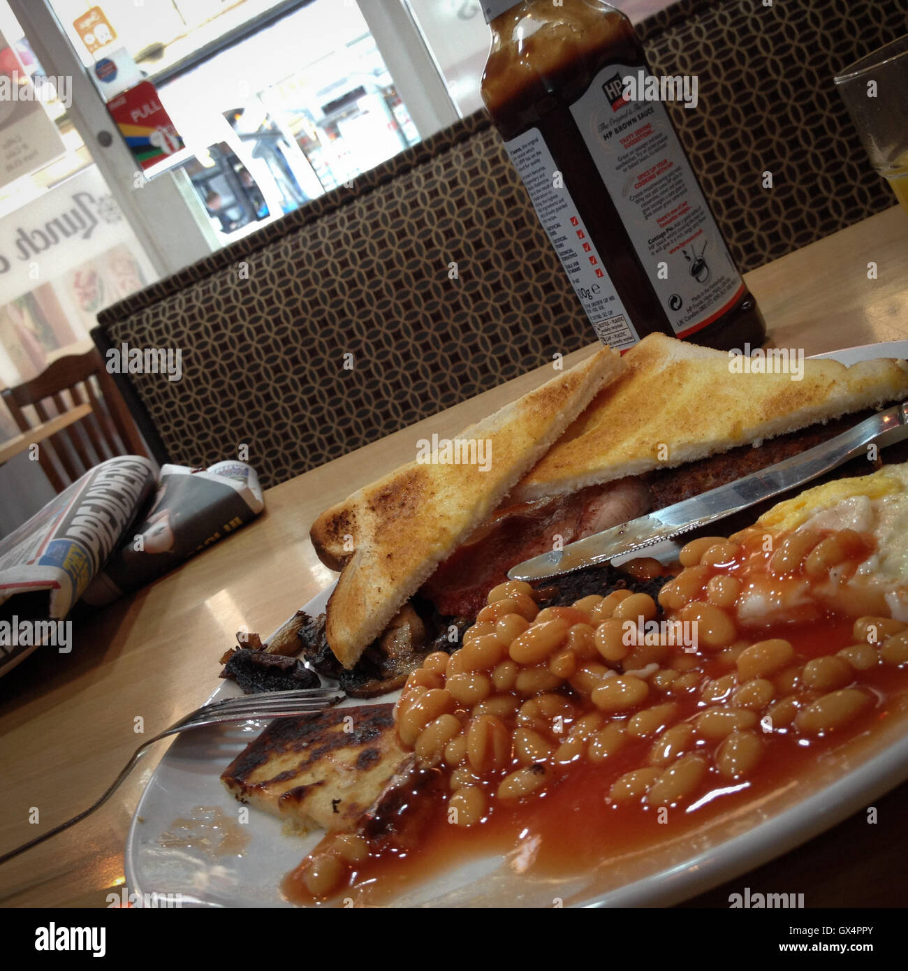 Full scottish breakfast hi-res stock photography and images - Alamy