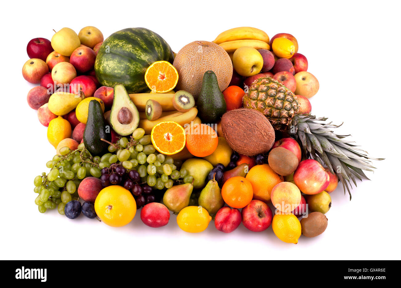 Tropical fruits banana ananas hi-res stock photography and images - Alamy