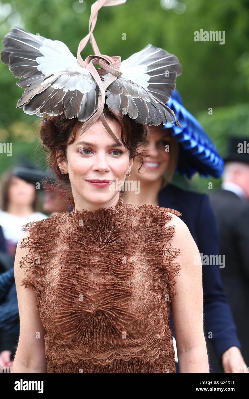 Royal Ascot held at Ascot Racecourse - Day 4 Featuring: Anna Friel ...