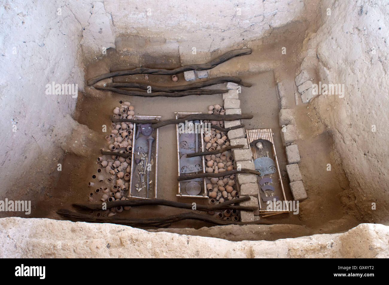 The Royal Tombs of the Lord of Sipan, Huaca Rajada, Lambayeque ...