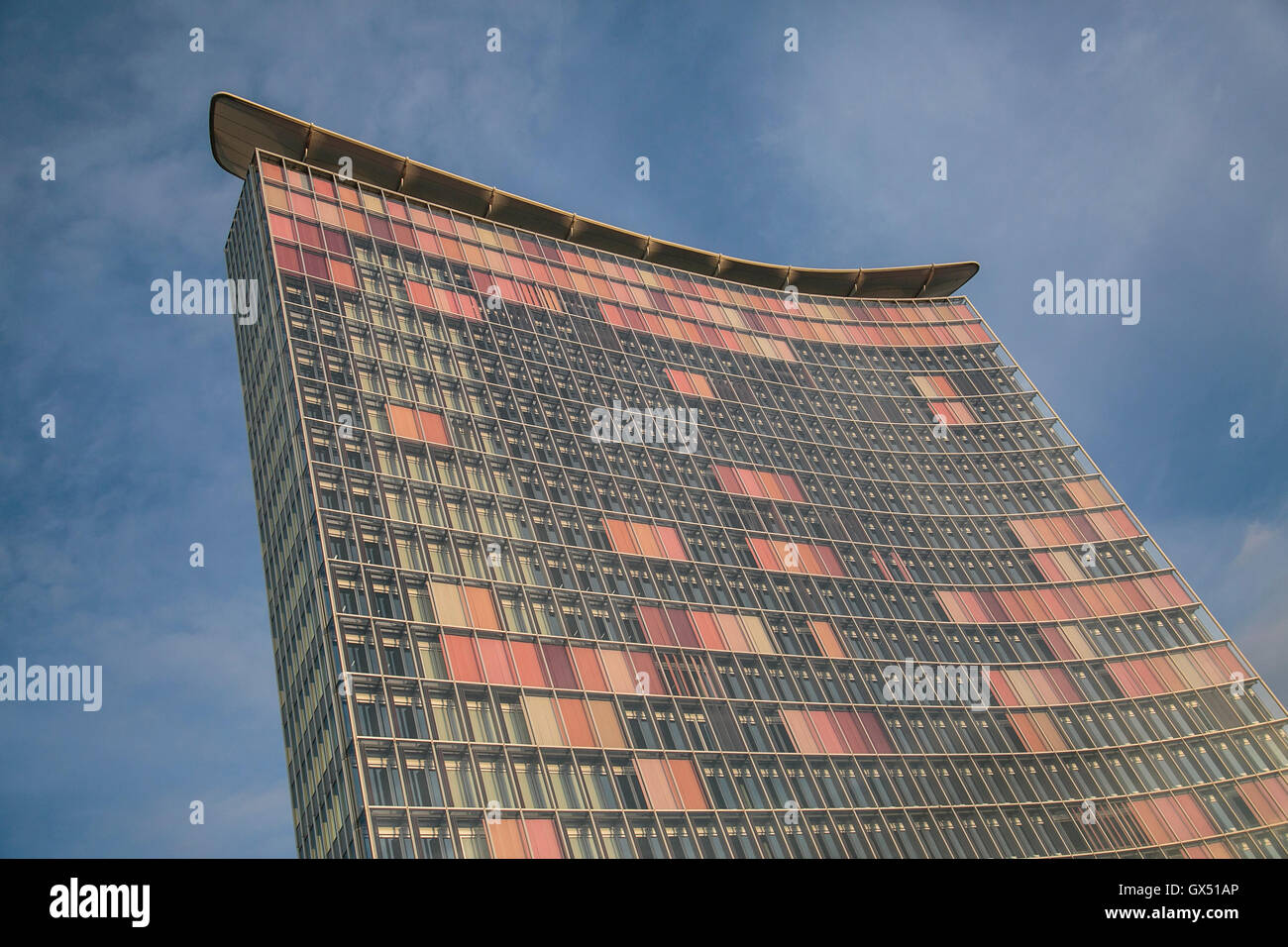 The GSW Headquarters in Berlin designed by Sauerbruch Hutton architects ...