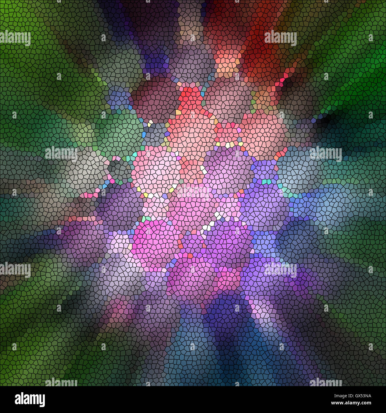 Abstract coloring background of the nauseating headache gradient with ...