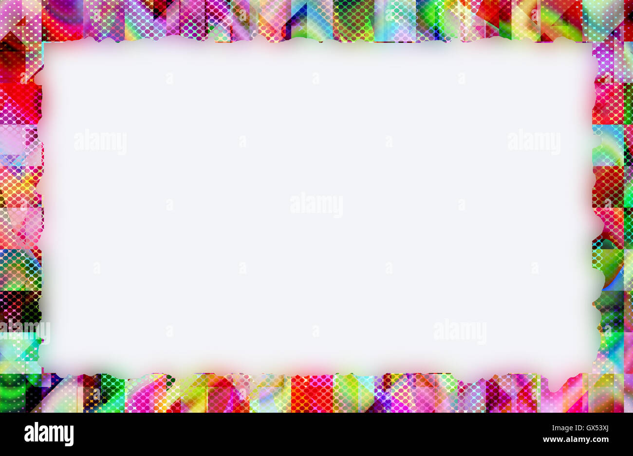 abstract multicolor background with square pattern for frame Stock ...