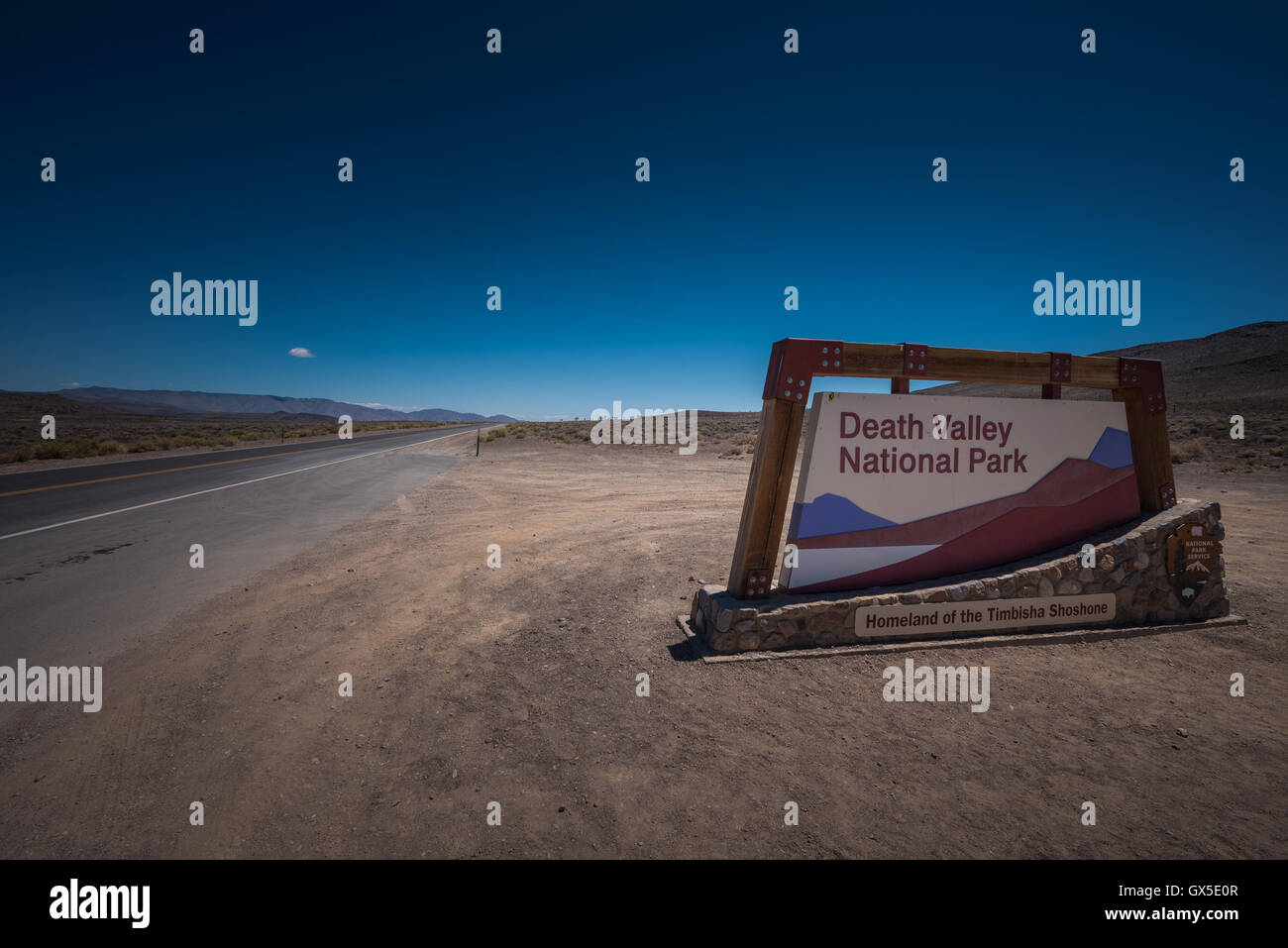 Death valley national park sign hi-res stock photography and images - Alamy