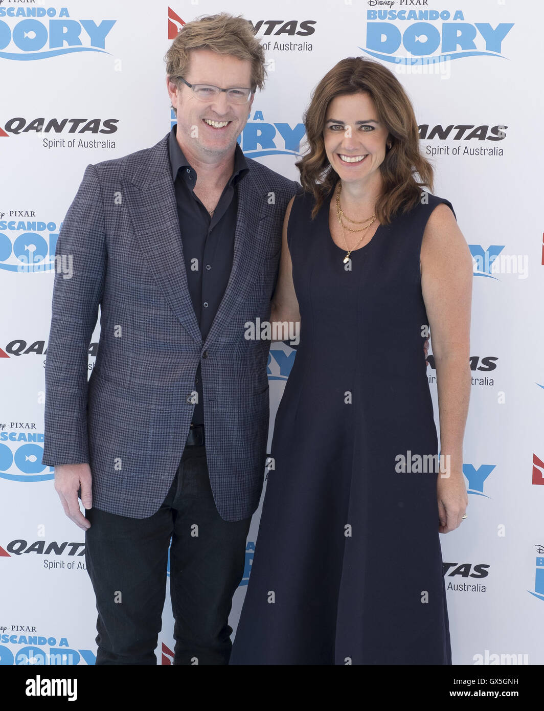 Director Andrew Stanton and Producer Lindsey Collins attend the Madrid ...