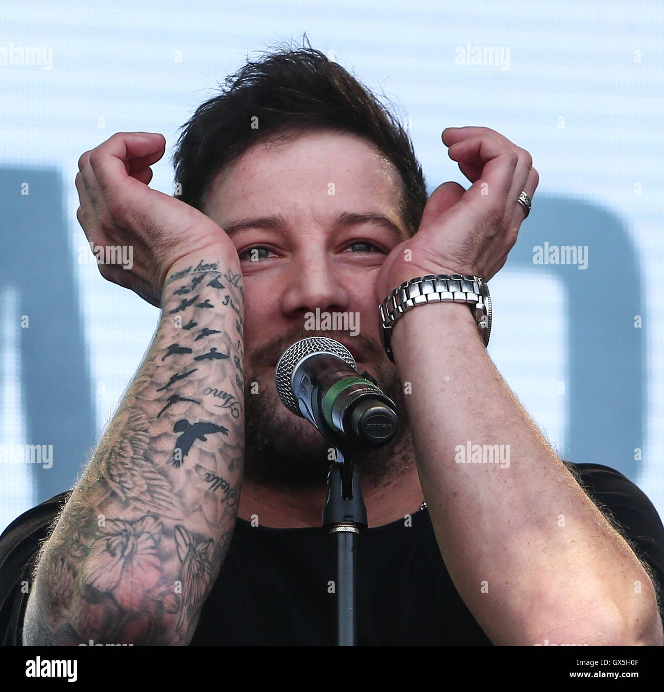 West End Live day 2 - Performances - Matt Cardle Featuring: Matt Cardle ...