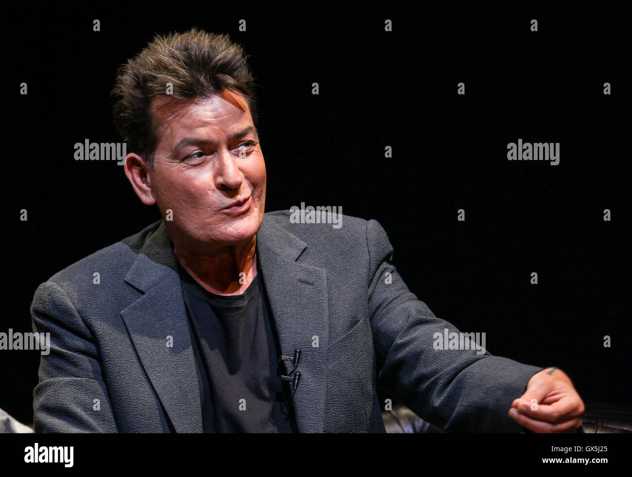 An Audience with Charlie Sheen at The Theatre Royal Drury Lane ...
