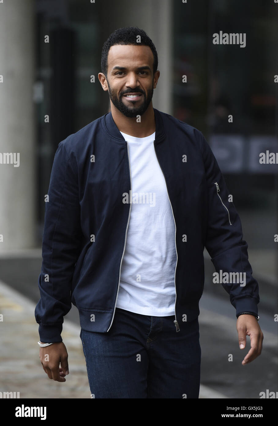 Craig David seen leaving BBC Breakfast studio's in Manchester this ...