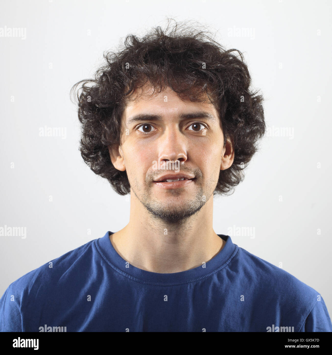 One person head and shoulders hi-res stock photography and images - Alamy