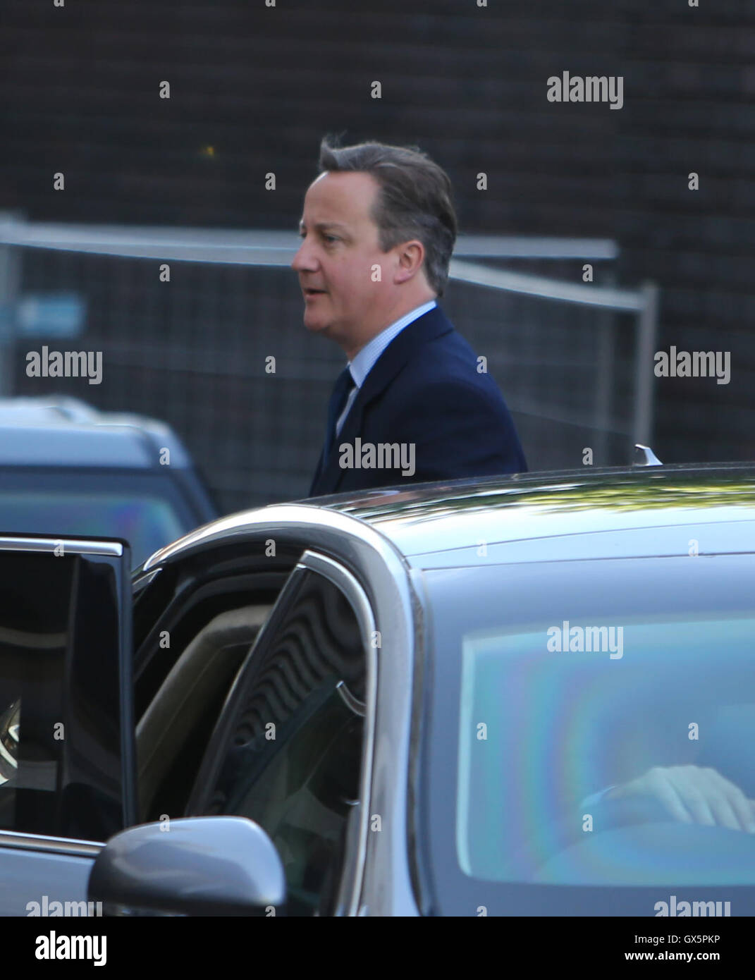 David Cameron outside ITV Studios Featuring: David Cameron Where ...