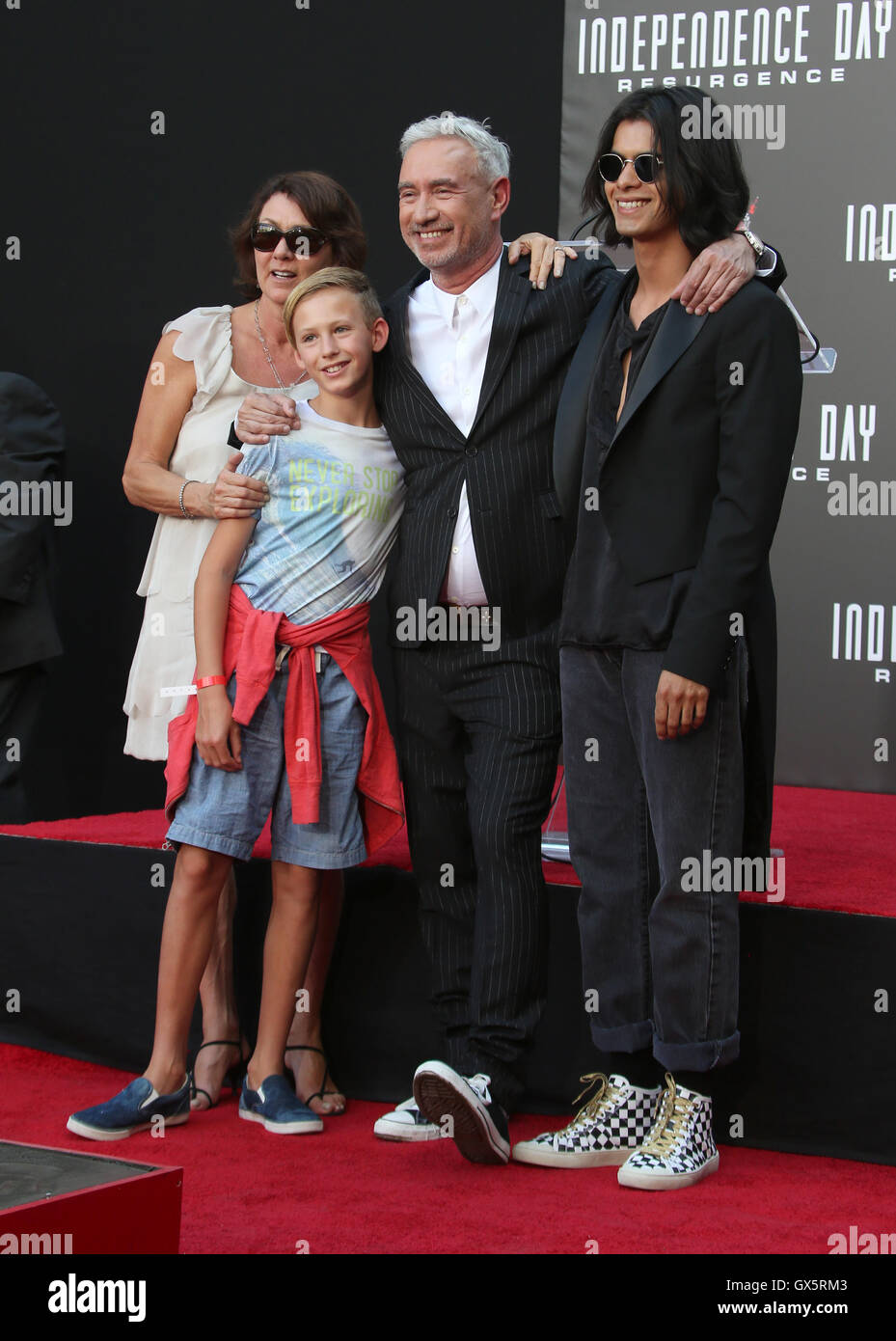 Roland Emmerich Hand And Footprint Ceremony Featuring: Roland Emmerich ...