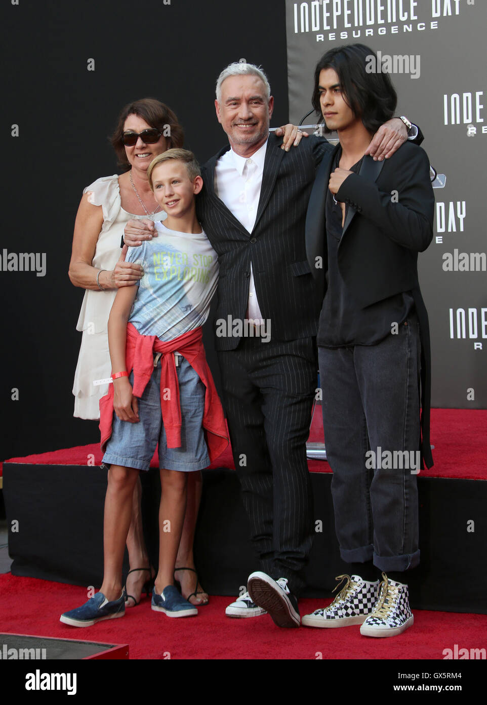 Roland Emmerich Hand And Footprint Ceremony Featuring: Roland Emmerich ...