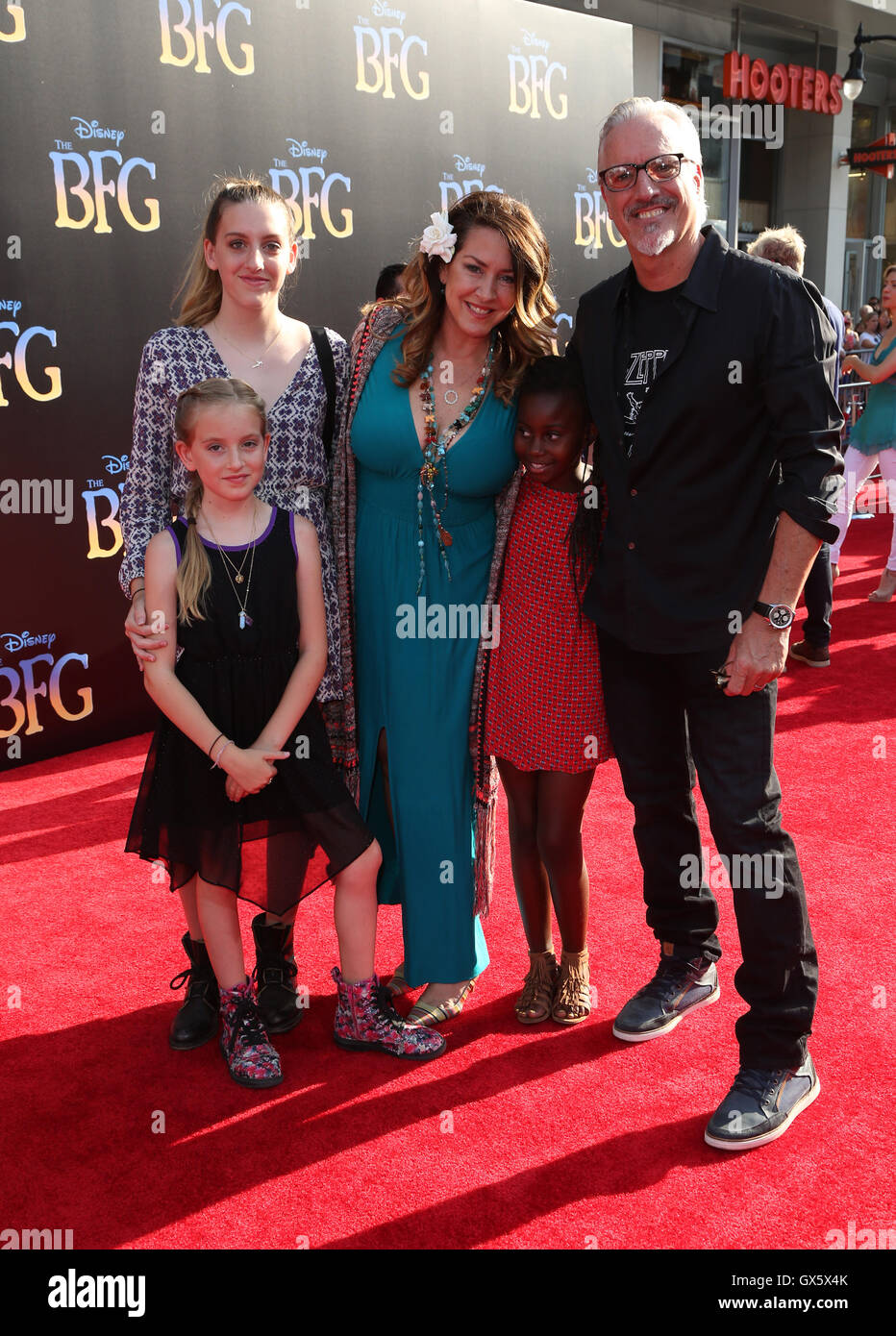 Los Angeles premiere of 'The BFG' - Arrivals Featuring: Joely Fisher ...