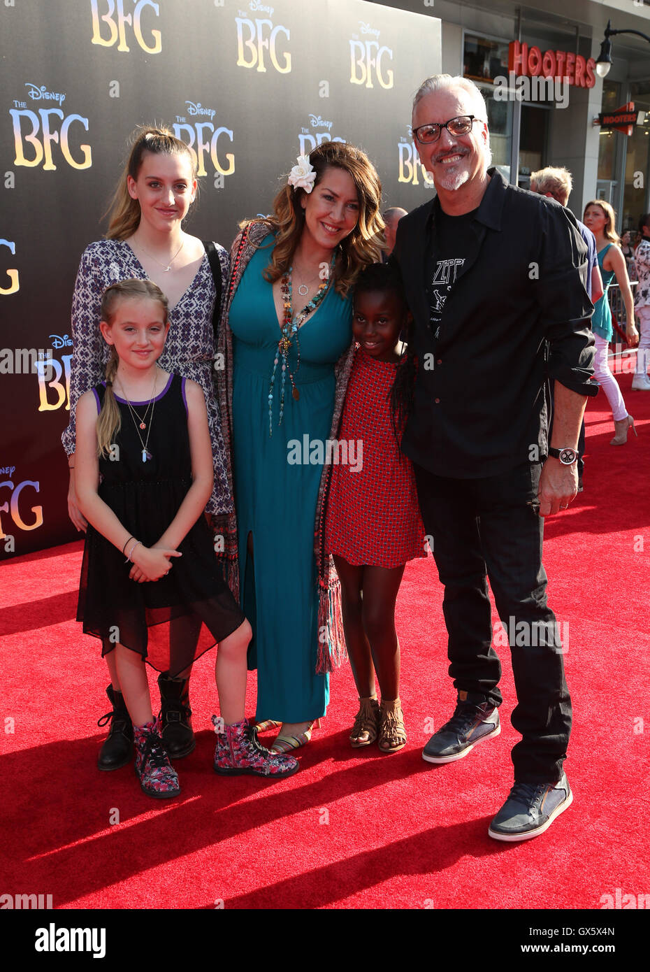 Los Angeles premiere of 'The BFG' - Arrivals Featuring: Joely Fisher ...