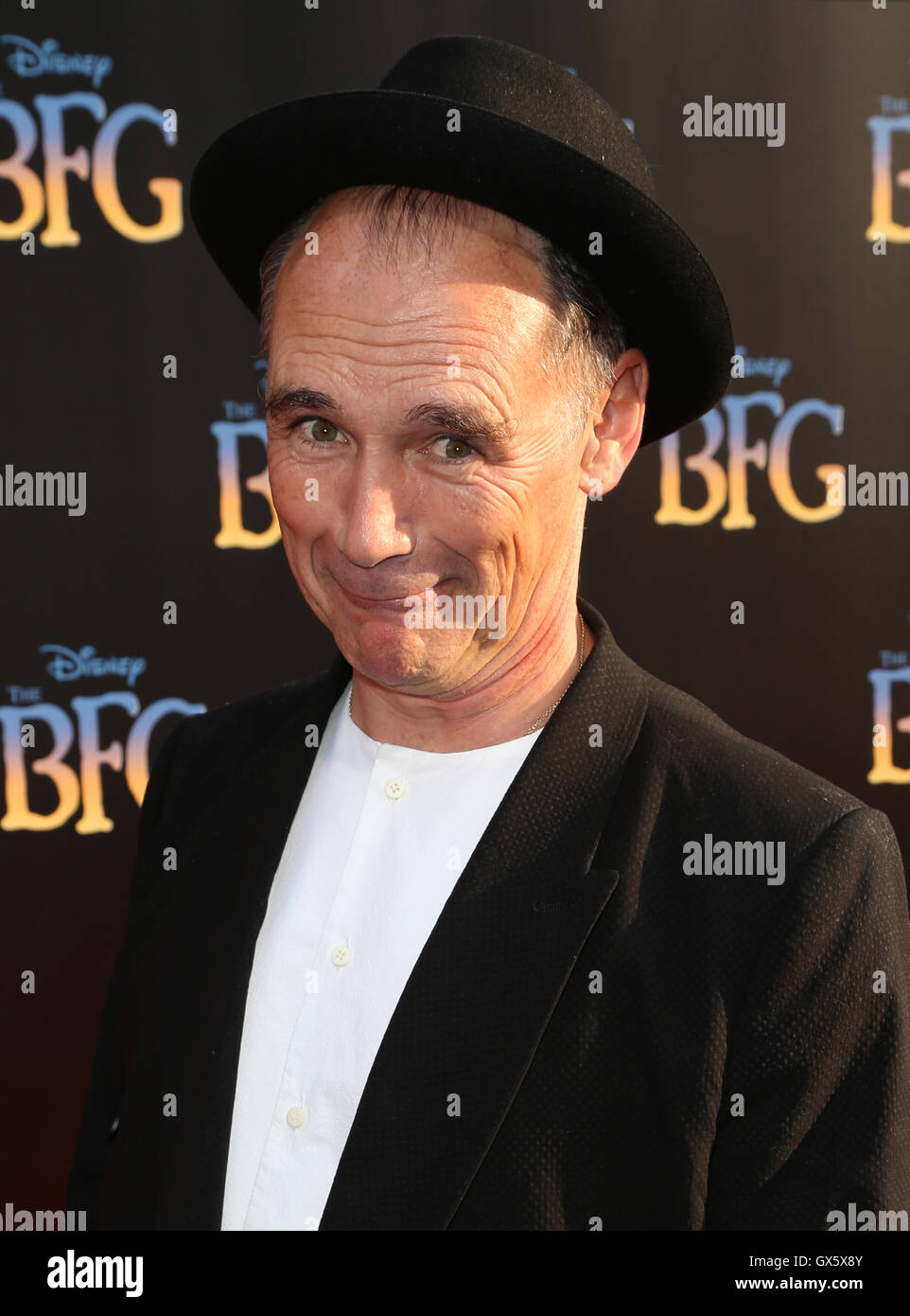 Los Angeles premiere of 'The BFG' - Arrivals Featuring: Mark Rylance ...
