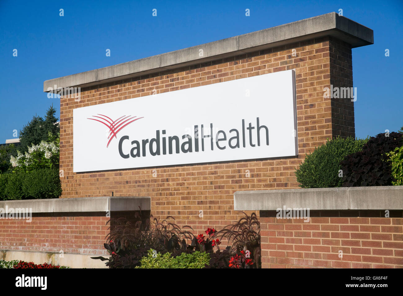A logo sign outside of the headquarters of Cardinal Health, Inc., in ...