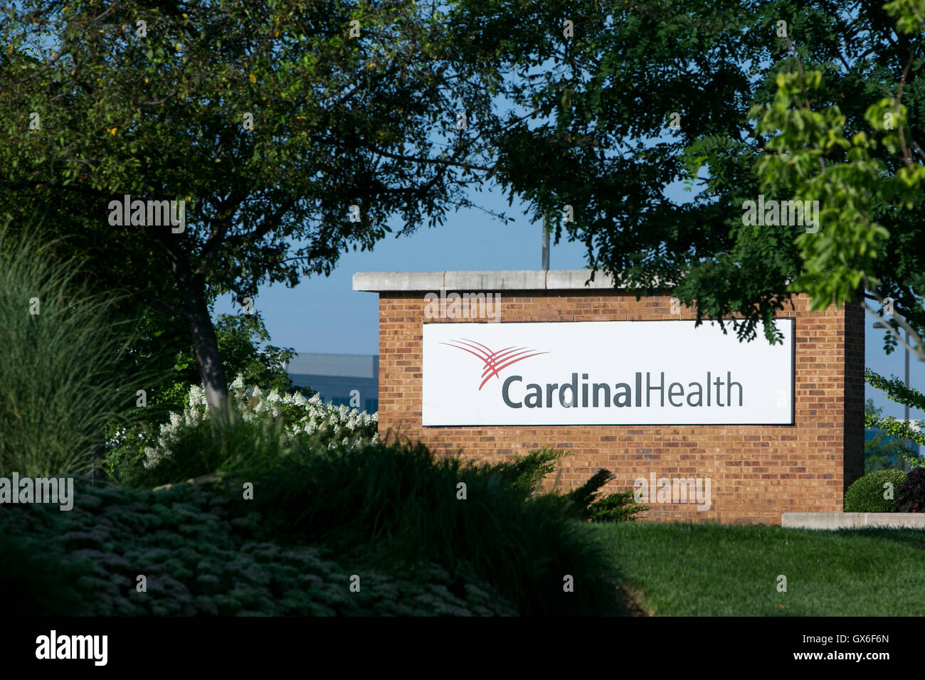 A logo sign outside of the headquarters of Cardinal Health, Inc., in ...