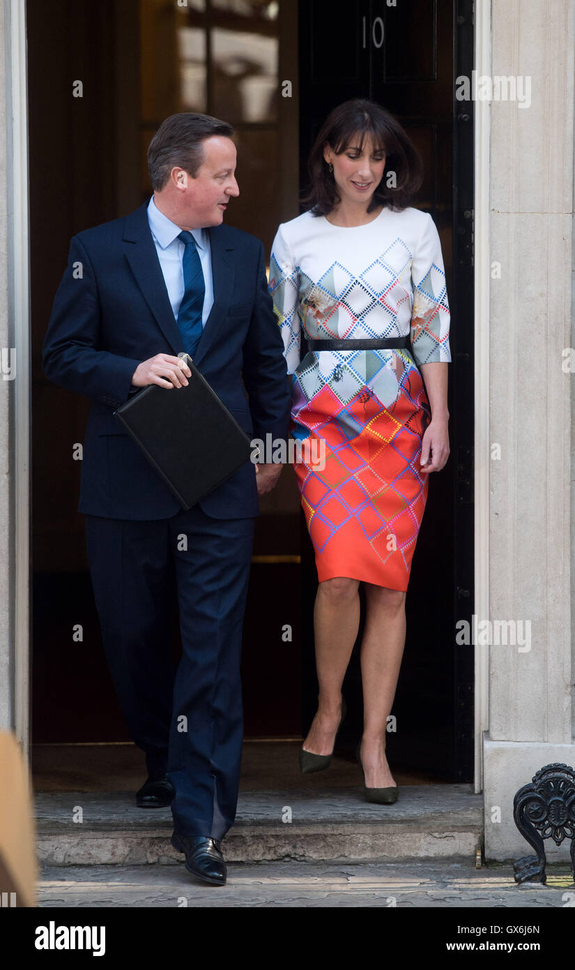 Prime Minister David Cameron Makes a Statement at 10 Downing Street a ...