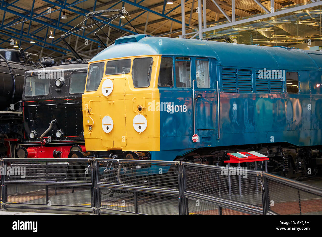 York Railway Museum Age of Steam The worlds best rail museum Stock ...