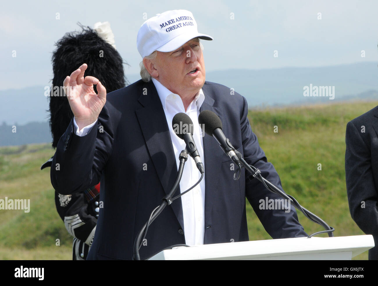 US Presidential candidate Donald Trump opens Trump Turnberry Golf ...