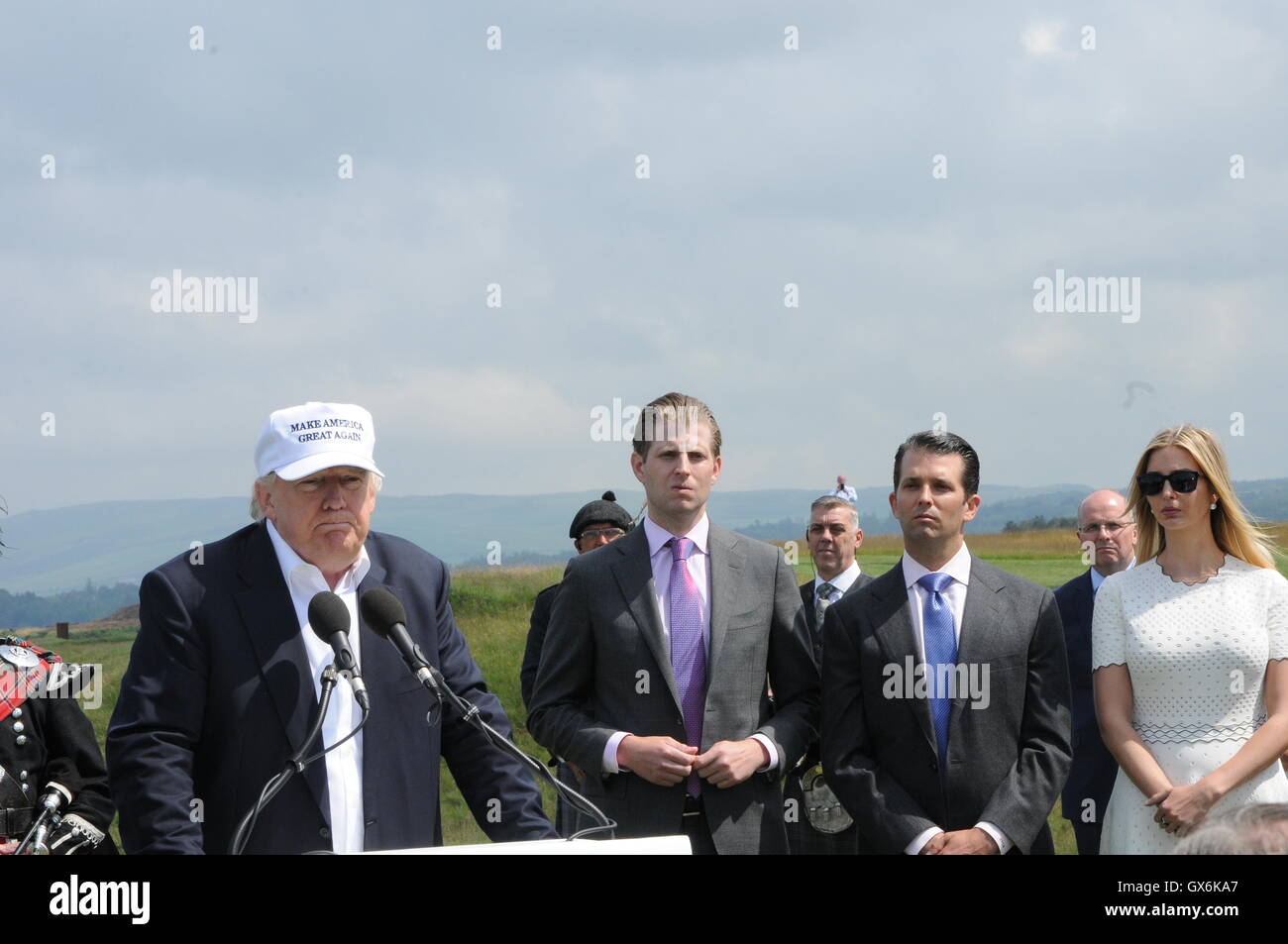 U.S. Presidential candidate Donald Trump opens Trump Turnberry Golf ...