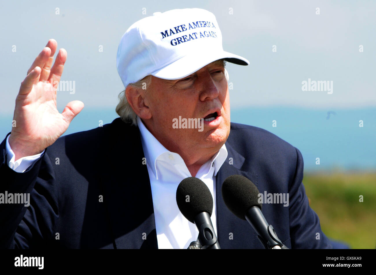 U.S. Presidential candidate Donald Trump opens Trump Turnberry Golf ...