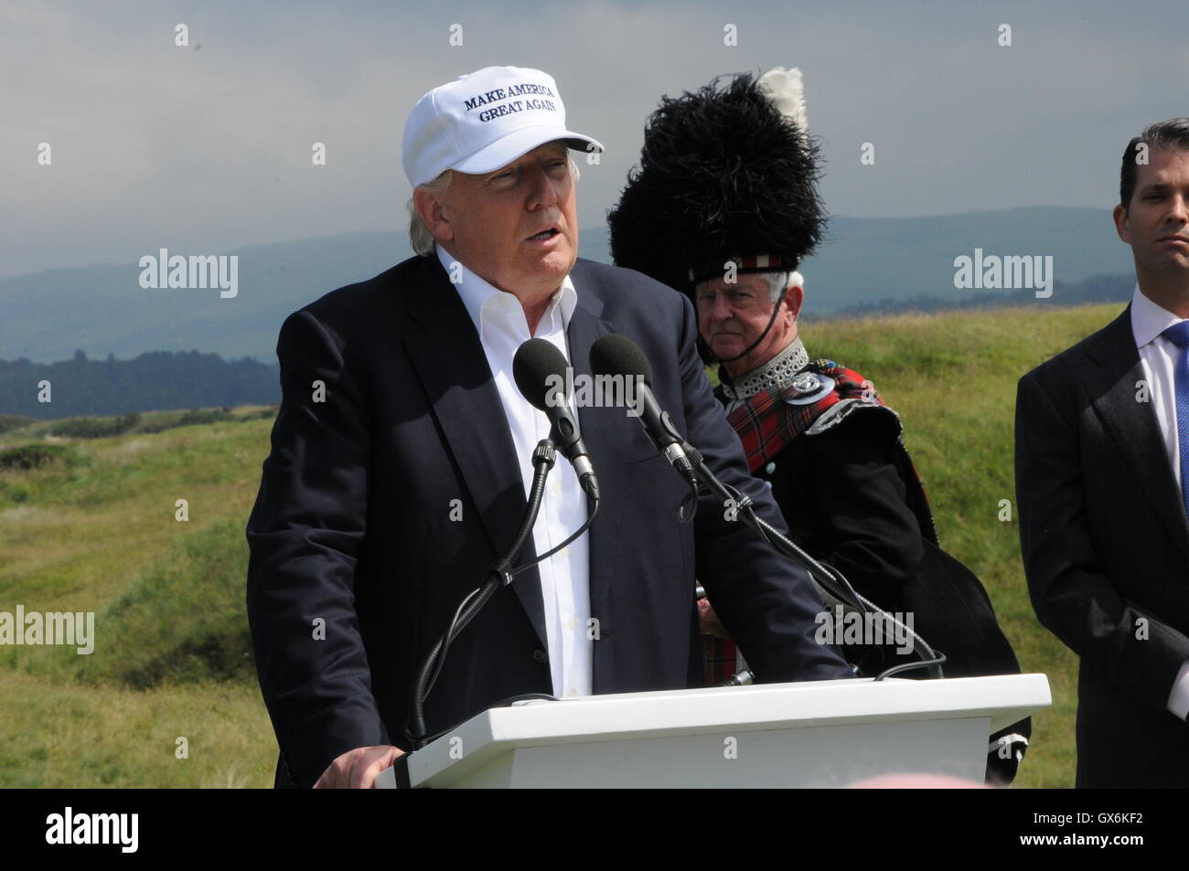 U.S. Presidential candidate Donald Trump opens Trump Turnberry Golf ...