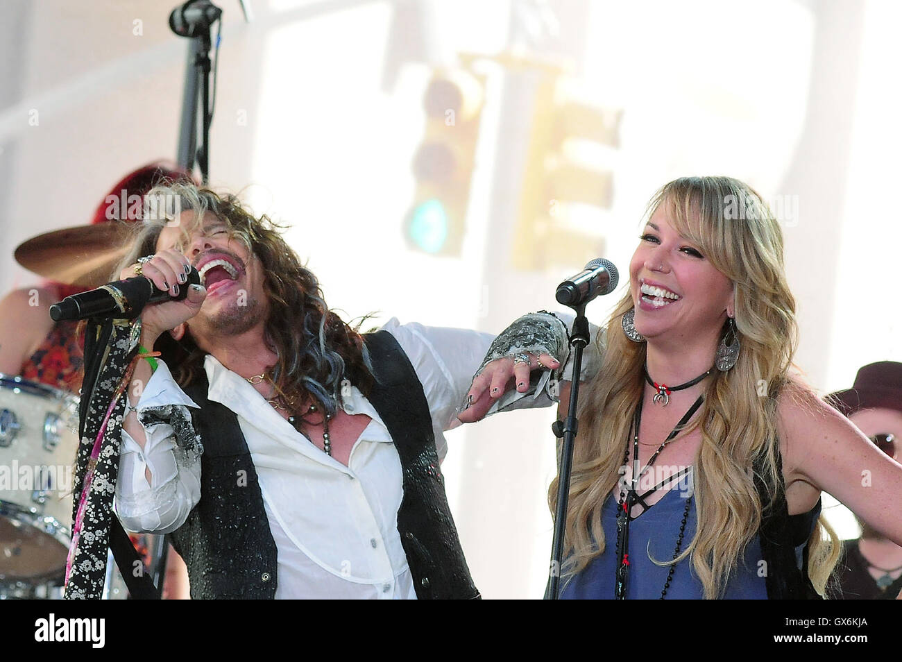 Steven Tyler performs live on NBC's the 'Today' show Featuring: Steven ...