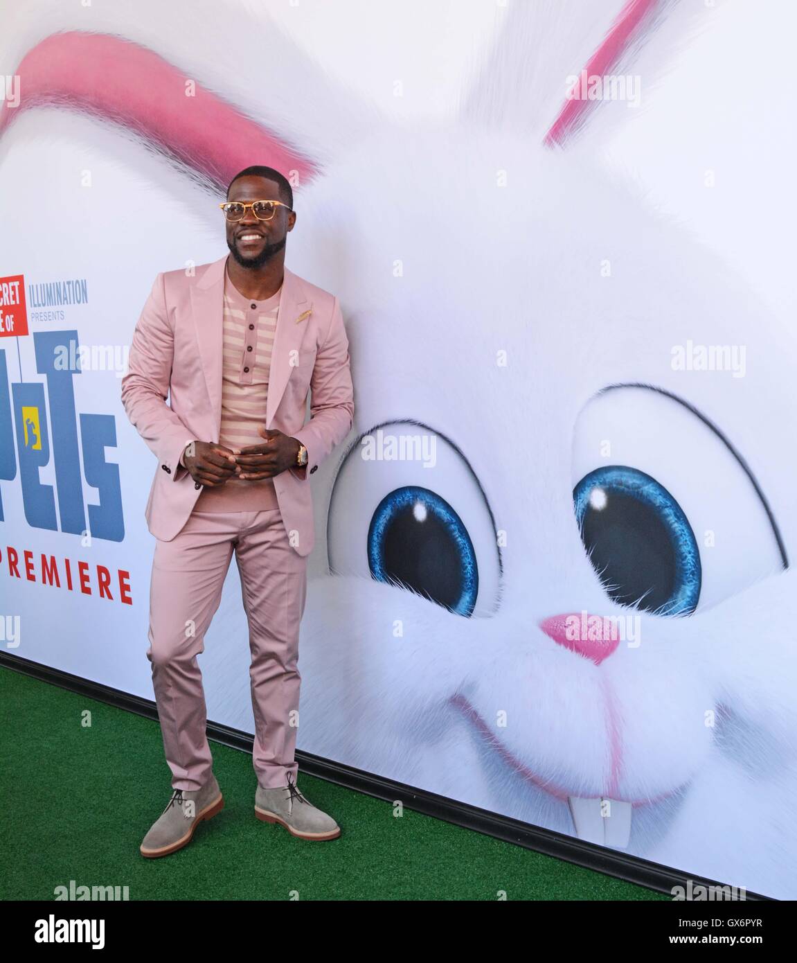 Secret Life of Pets Premiere in NYC Featuring: Kevin Hart Where: NYC ...