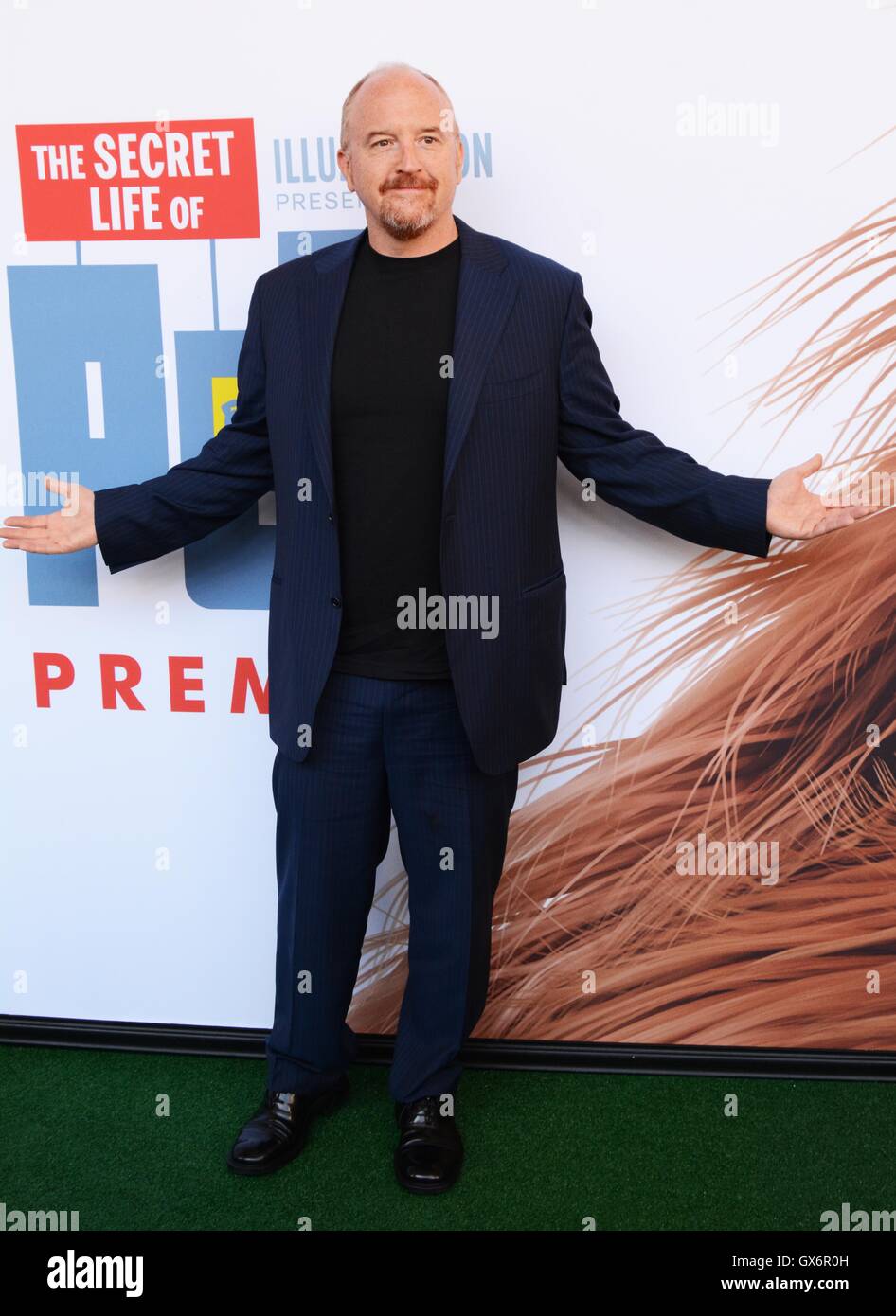Secret Life of Pets Premiere in NYC Featuring: Louis C.K. Where: NYC ...