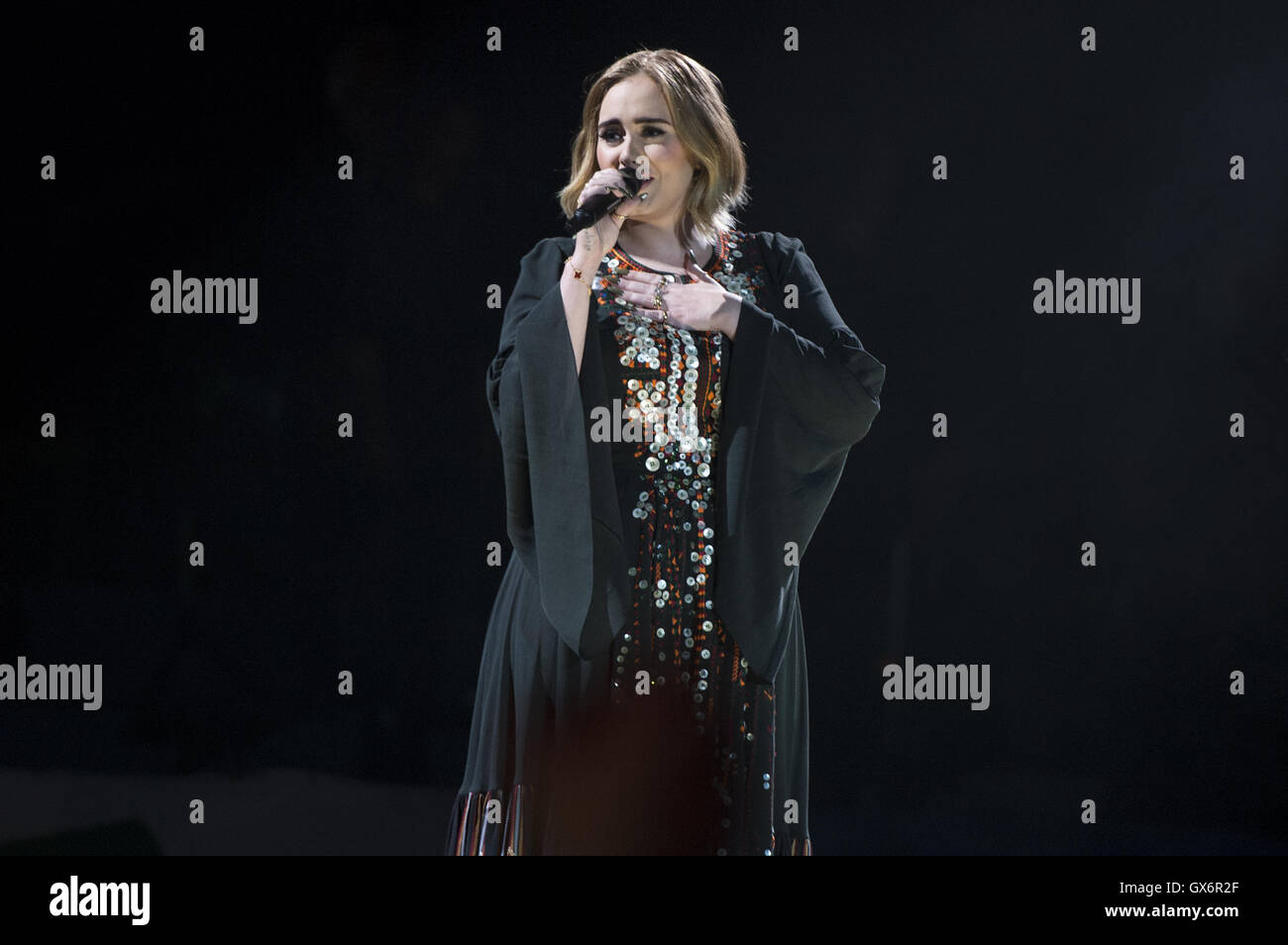 Glastonbury Festival 2016 - Performances - Day 2 Featuring: Adele Adkins, Adele Where: Somerset ...