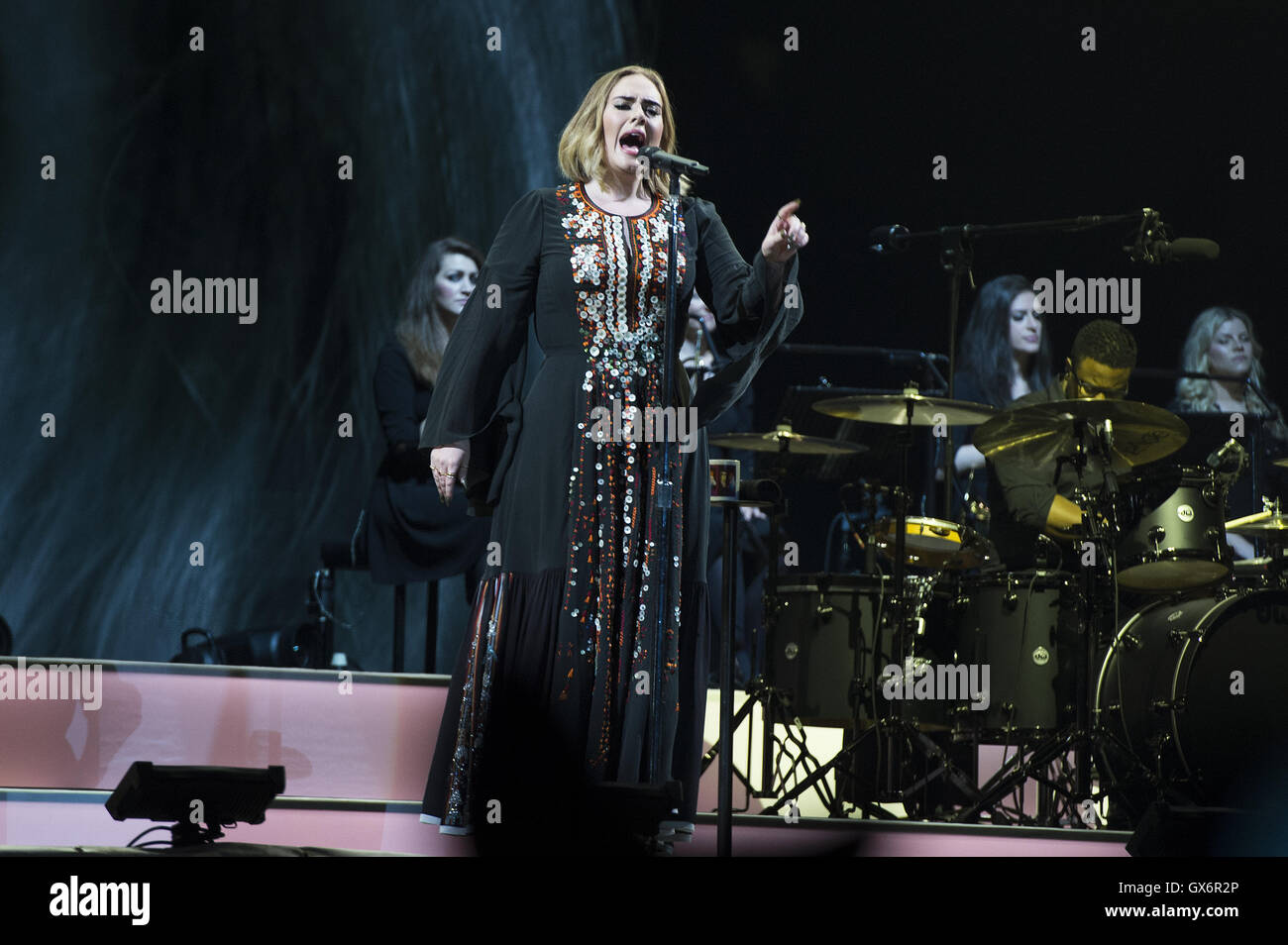 Glastonbury Festival 2016 - Performances - Day 2 Featuring: Adele Adkins, Adele Where: Somerset ...