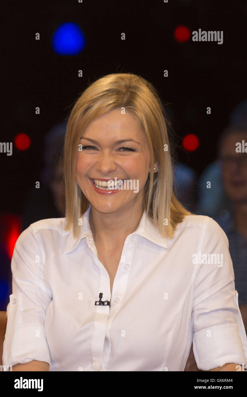 German NDR TV Talkshow NDR Talk Show at NDR-Studio Featuring: Linda ...