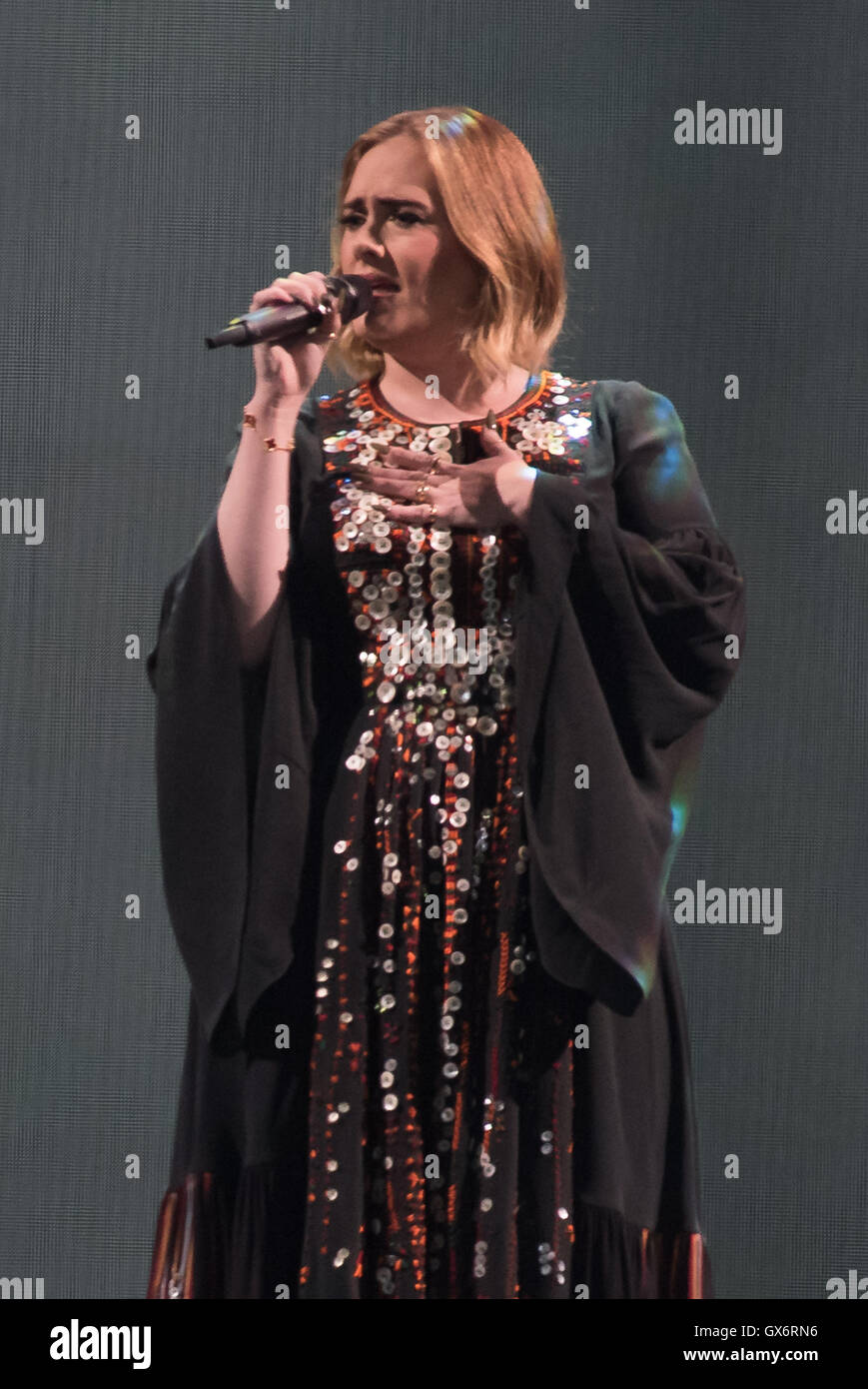 Glastonbury Festival 2016 - Performances - Day 2 Featuring: Adele Adkins, Adele Where: Somerset ...