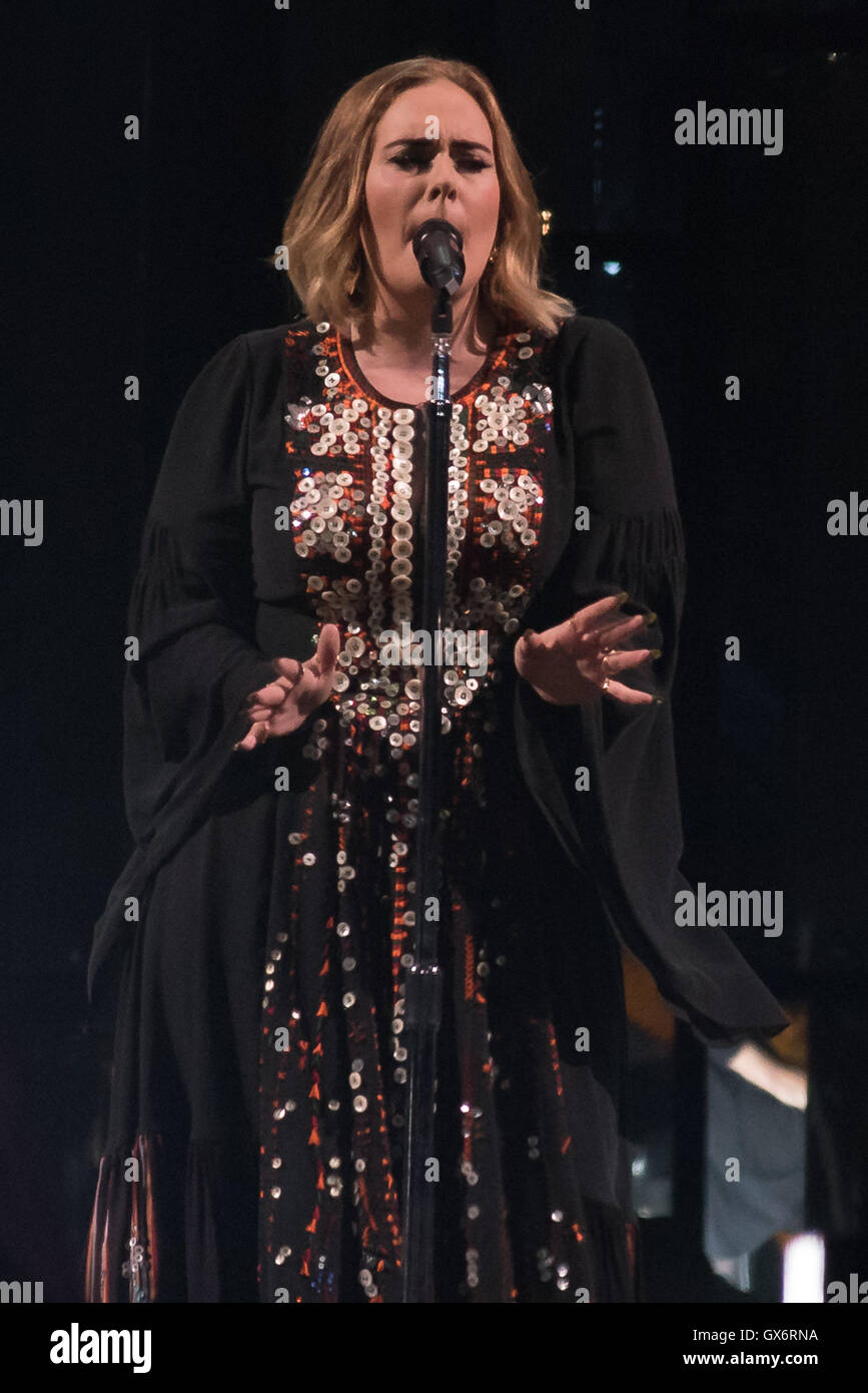 Glastonbury Festival 2016 - Performances - Day 2 Featuring: Adele Adkins, Adele Where: Somerset ...